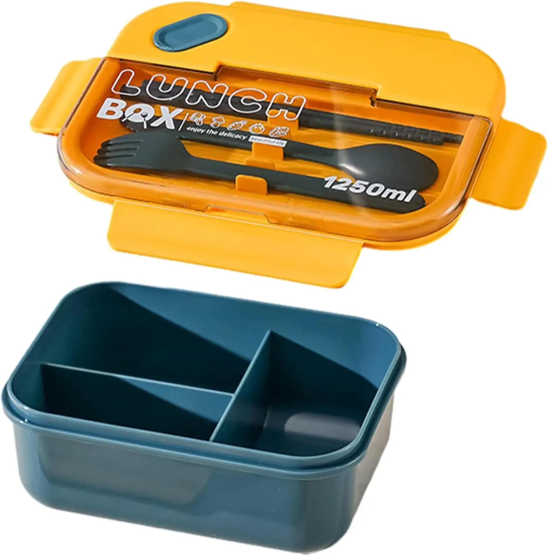 DIVCHI Portable Lunch Box for Kids Adult Food Container Food Grade ...