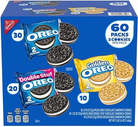 Oreo Variety Pack, 60 count : Amazon.ca: Everything Else