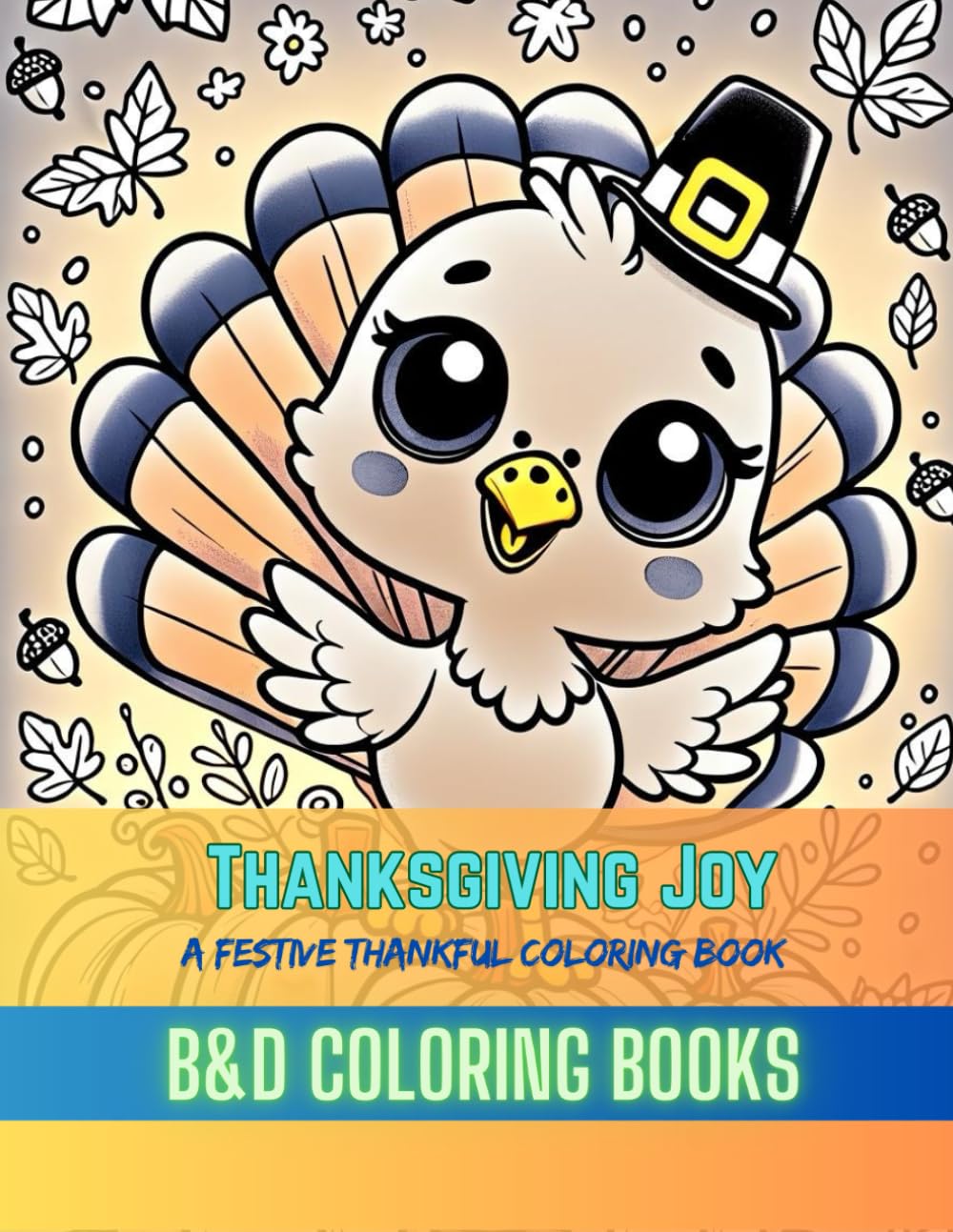 Amazon.com: Thanksgiving Joy: A Festive Thankful Coloring Book for All ...