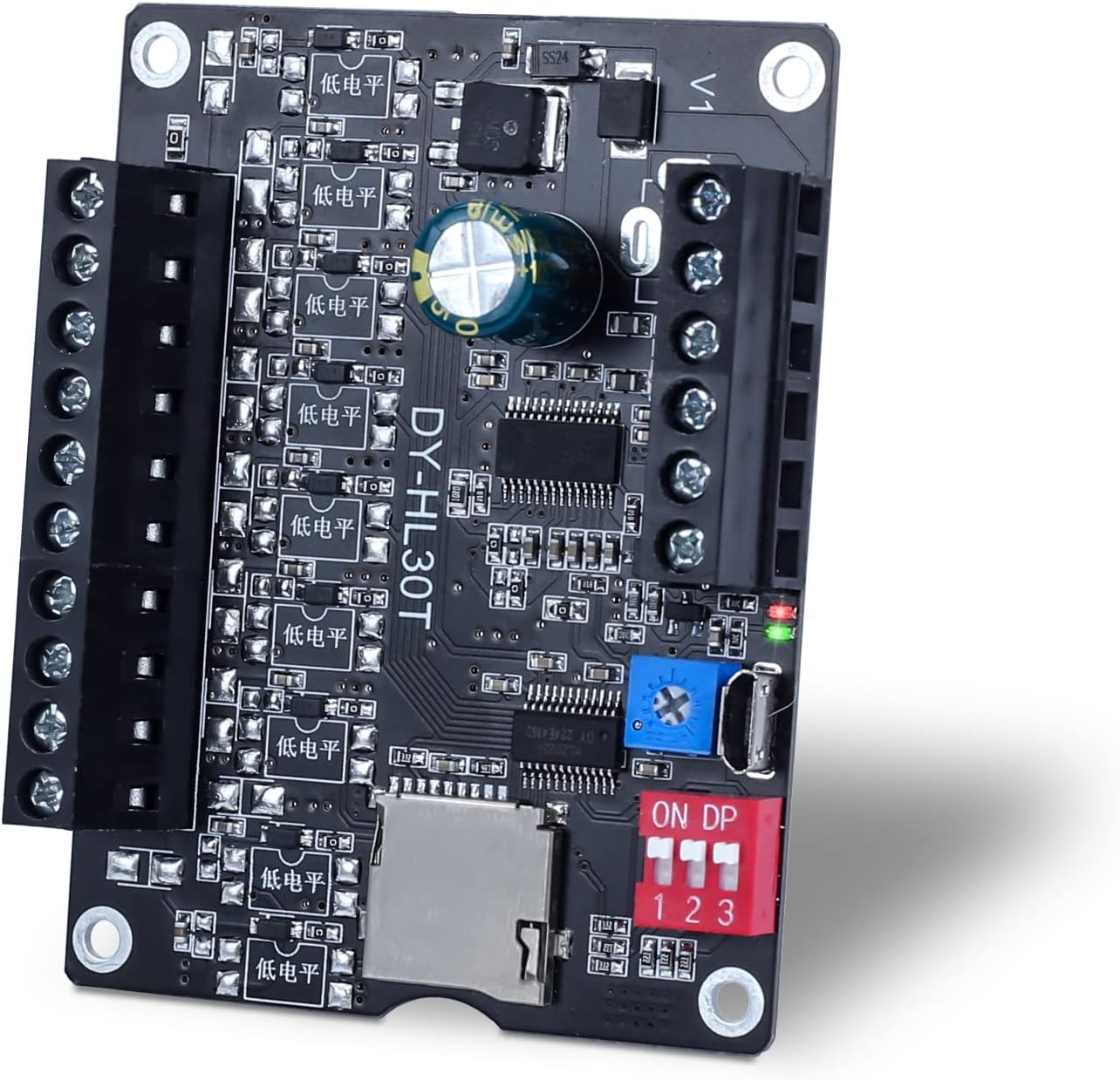 Amazon.com: 30W Voice Playback Module, PEMENOL DC 9-24V Voice Broadcast ...