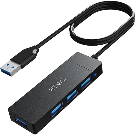 atolla Hub USB 3.0, 7 Puertos Multi USB Hub de Aluminio, Cable de ...