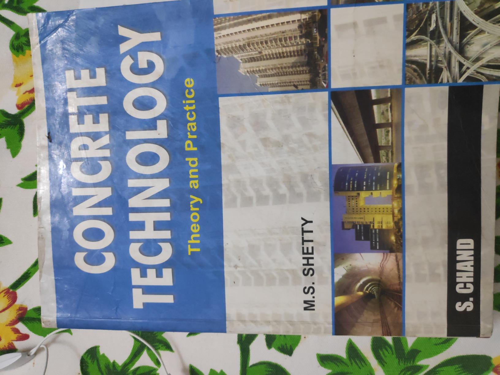Concrete Technology : MS Shetty: Amazon.in: Books