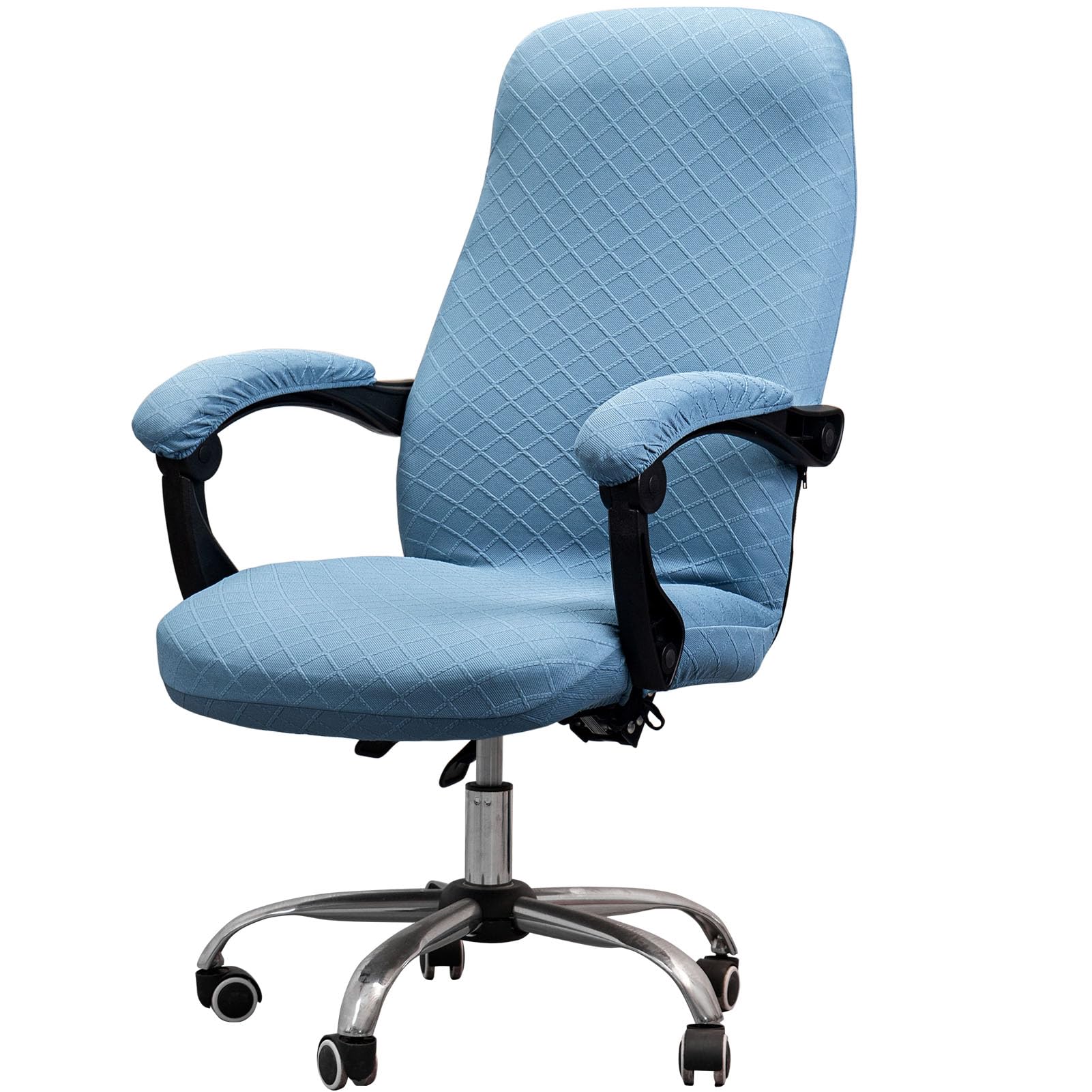 Amazon.com: Melaluxe Office Chair Cover with Armrest Covers， Universal ...