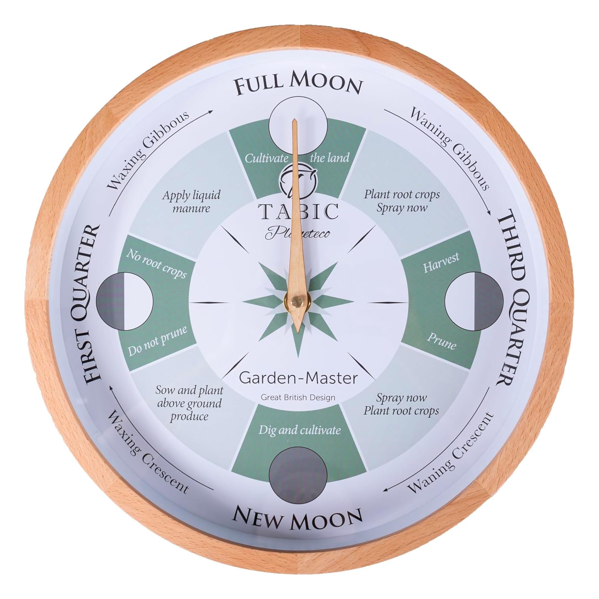 Amazon.com: Tabic Planeteco Garden Master - Moon Gardening Clock ...