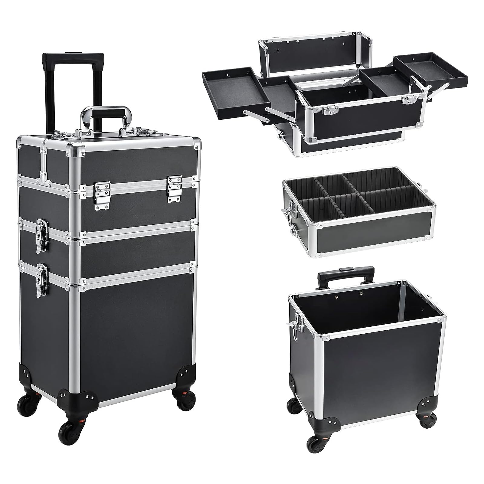 Stagiant3 In 1 Hairdressing Trolley On Wheels Beauty Trolley Makeup ...