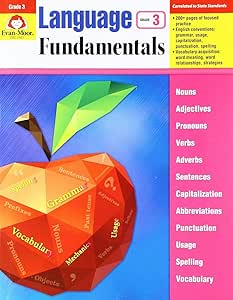 Amazon.com: Evan-Moor Language Fundamentals, Grade 3 : Evan Moor ...