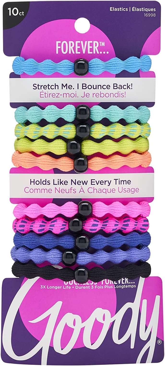 Amazon.com : Goody Girls Ouchless Elastics, Assorted, 60 Count (Pack of ...