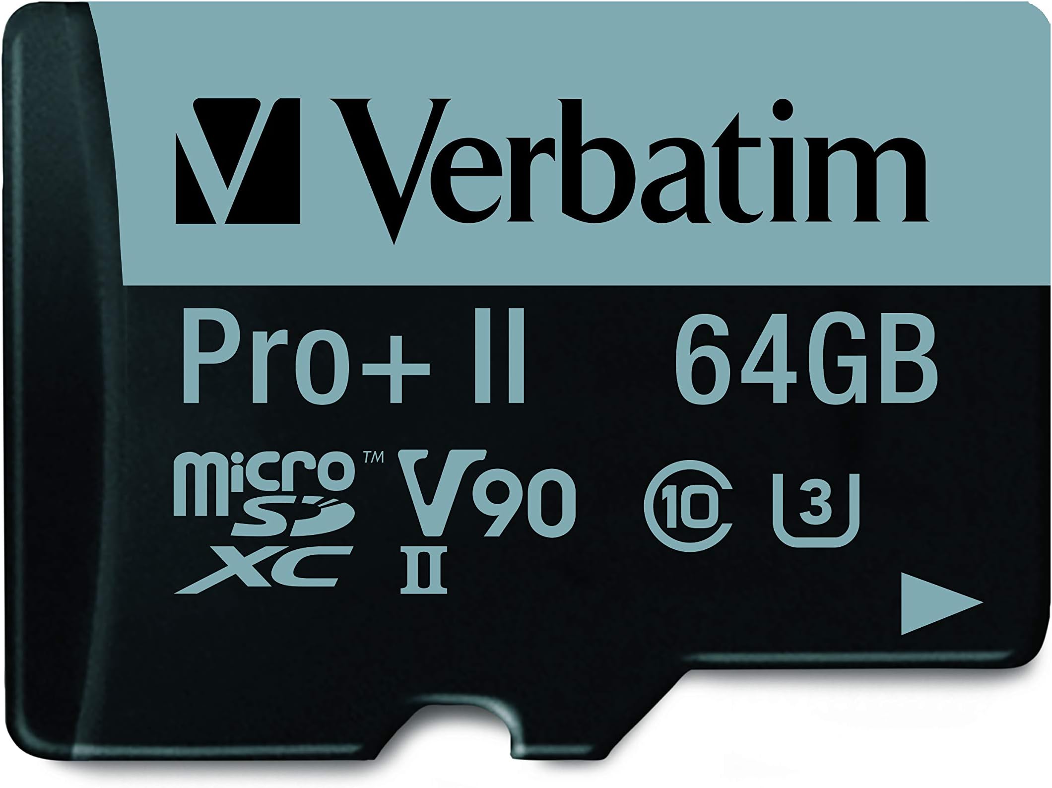 Amazon.com: Verbatim 64GB Pro II Plus 1900X SDXC UHS-II V90 U3 Class 10 ...