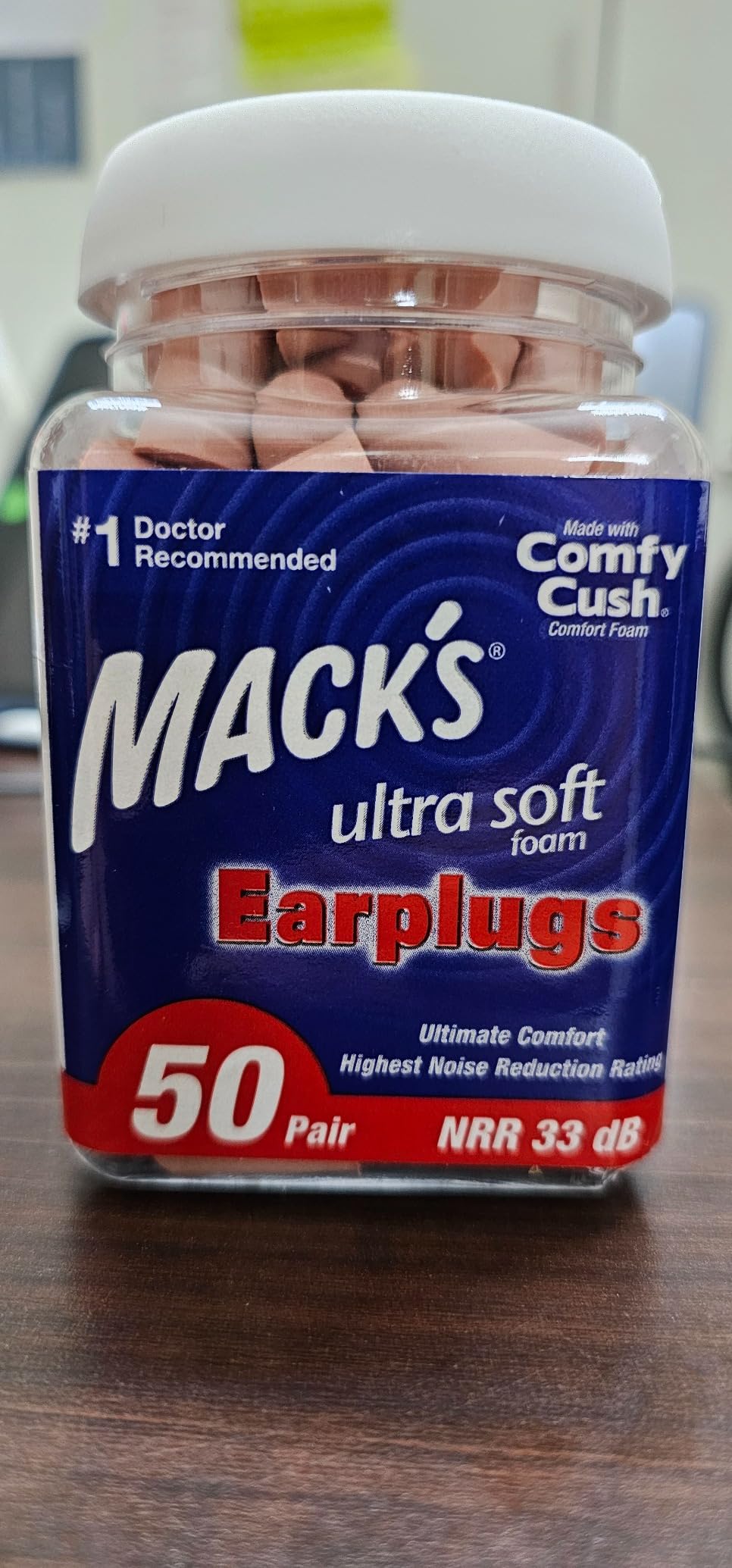 Buy Mack's Ear Care Original Soft Foam Earplugs, 50 Count Online at Low ...