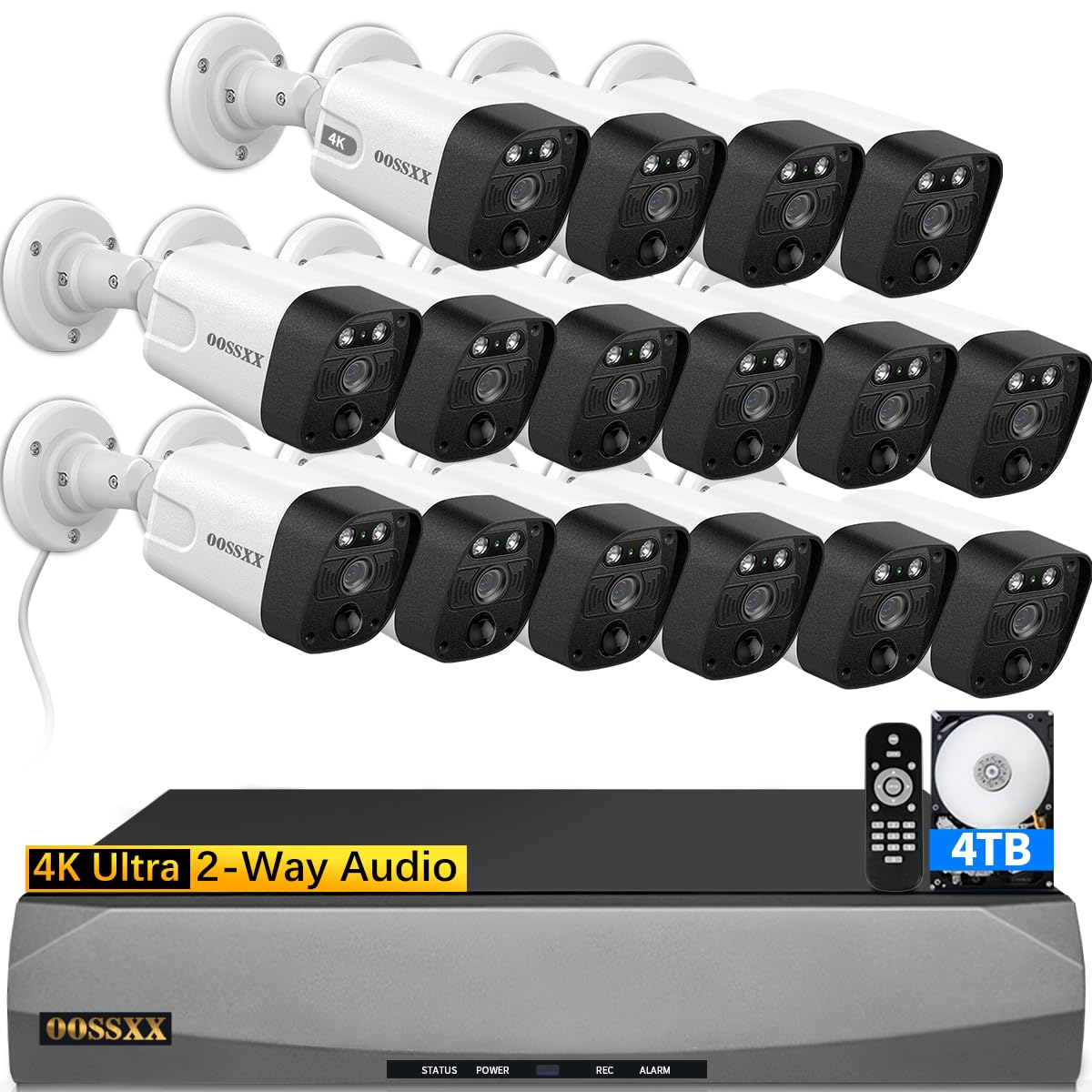 Snapklik.com : (4K/80 Megapixel & 130 Ultra Wide-Angle) 2-Way Audio PoE ...