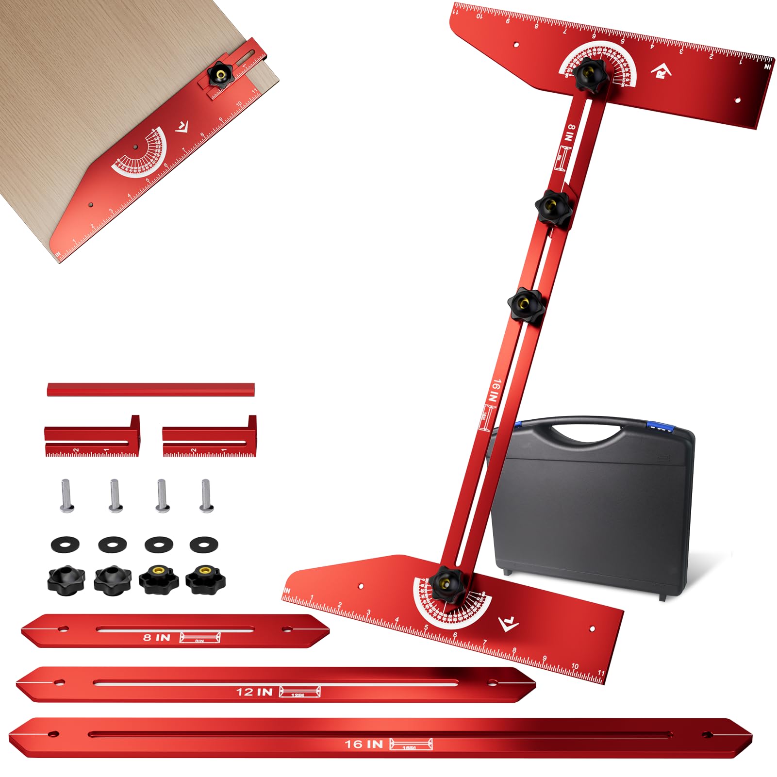 Snapklik.com : Stair Tread Template Tool, Aluminum Stair Tread Jig ...