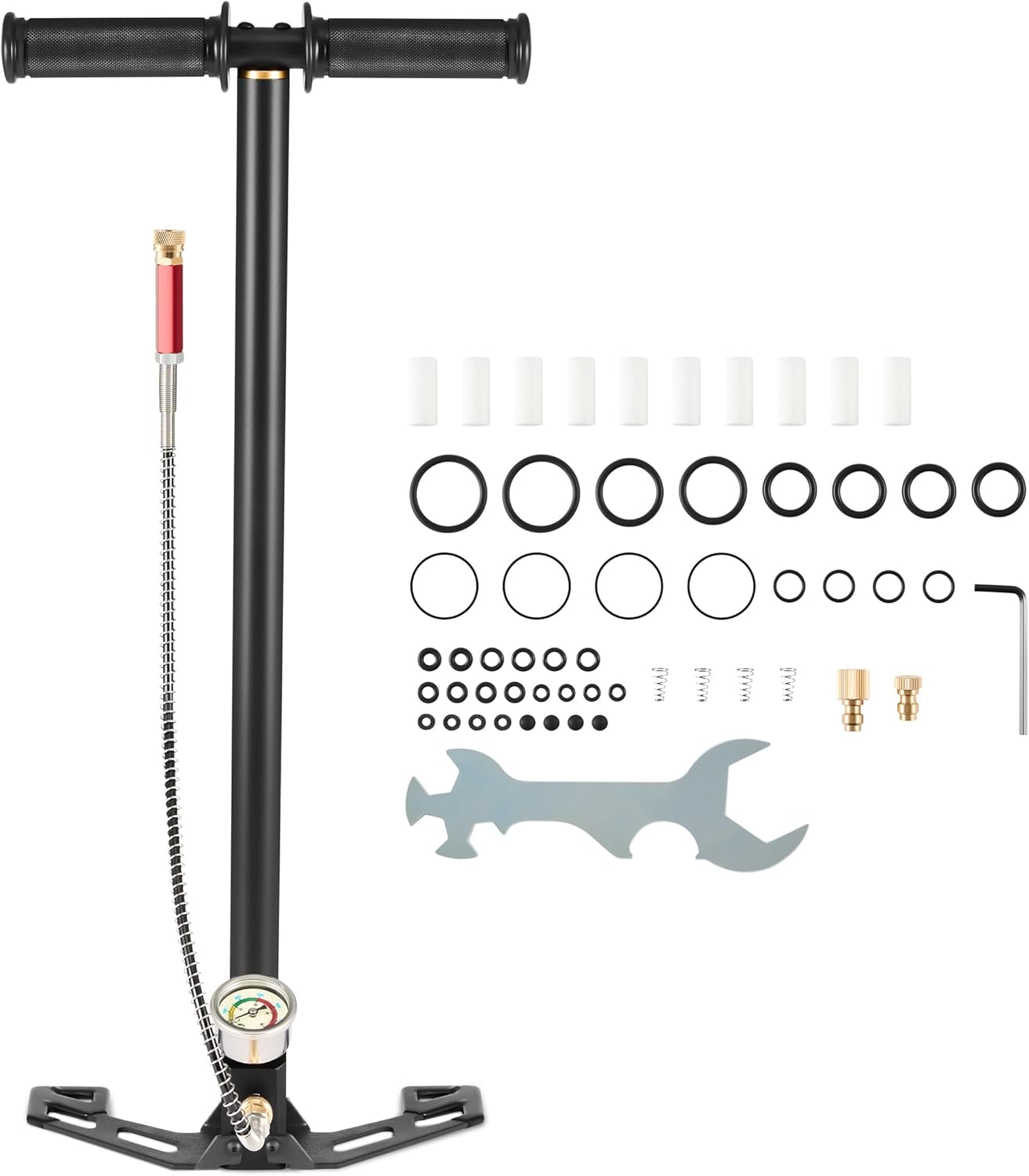 Amazon.com : PINTY PCP Hand Air Pump, 4500 psi High Pressure Hand Pump ...