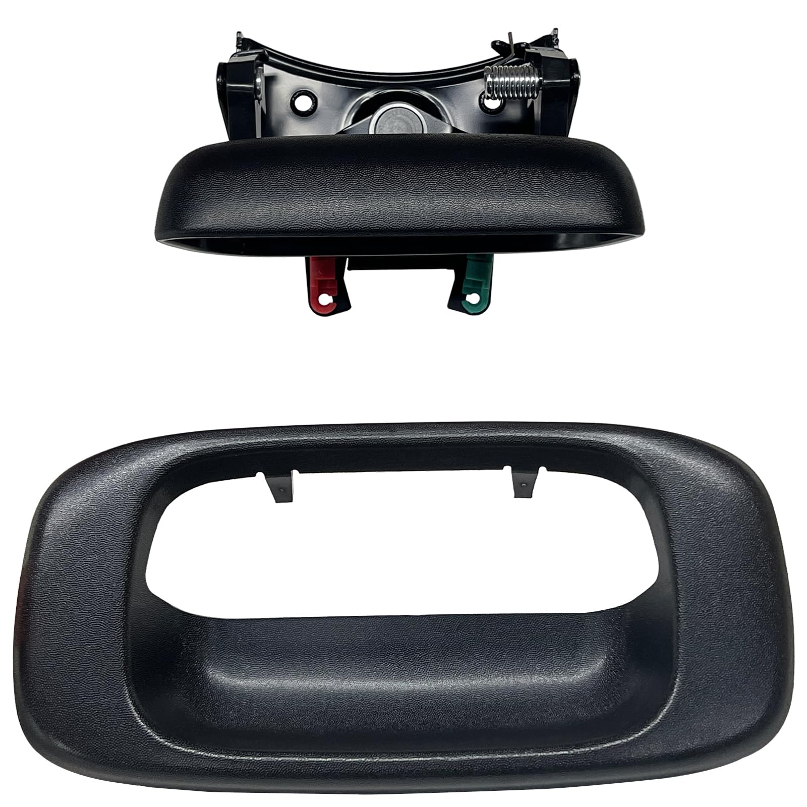 Snapklik.com : Professional Tailgate Handle Latch And Bezel Trim