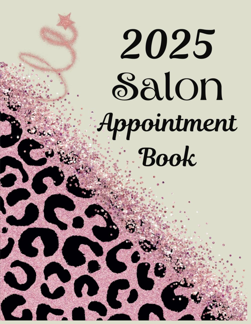 2025 Salon Appointment Book: Professional Dated Planner & Scheduler ...