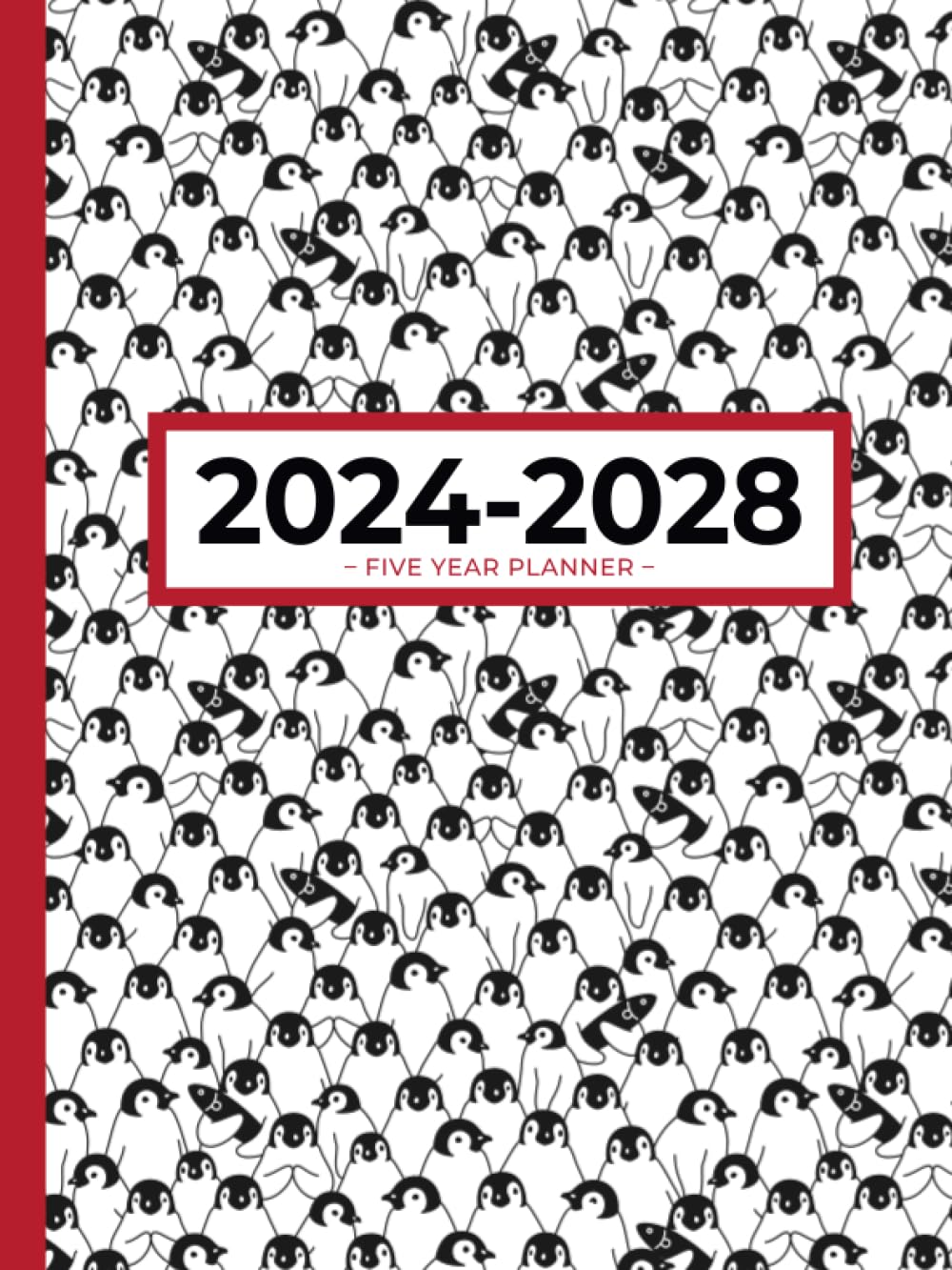 Amazon.com: 5 Year Monthly Planner 2024-2028 | Large | Crowd of ...