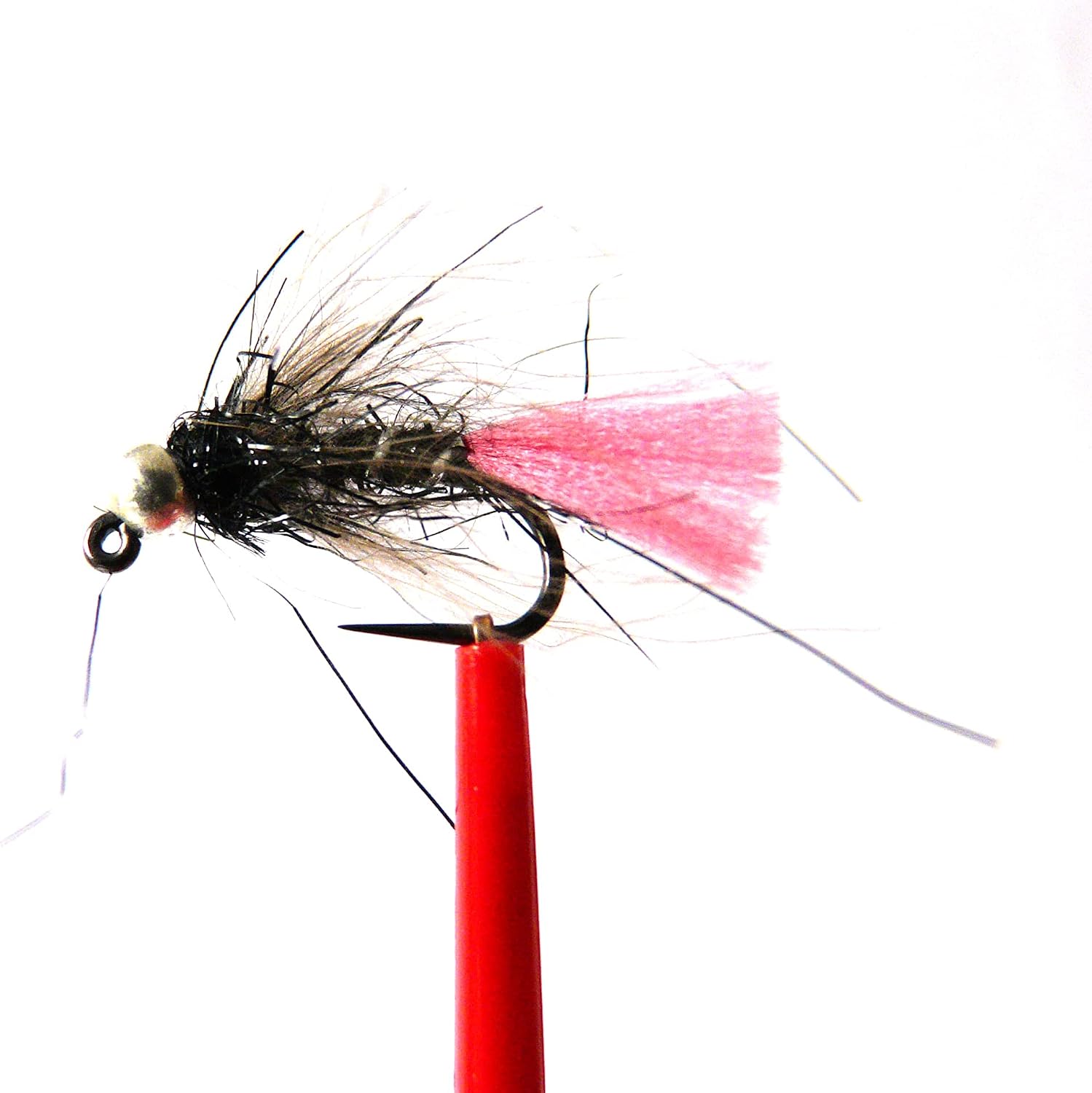 Amazon.com: Tungsten Nymph Fly " Number 001" Set of 3 (Hook Size 12 ...
