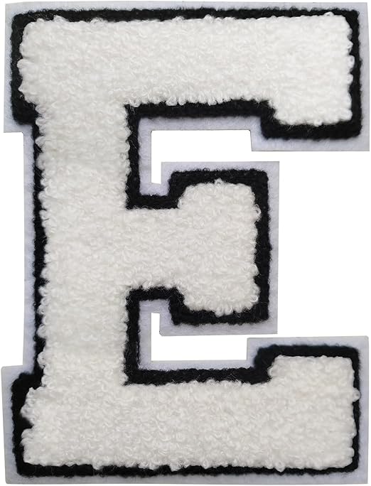 Amazon.com: Iron on Letter Patch 3Pcs Varsity Letter Patches 4.5 inch ...