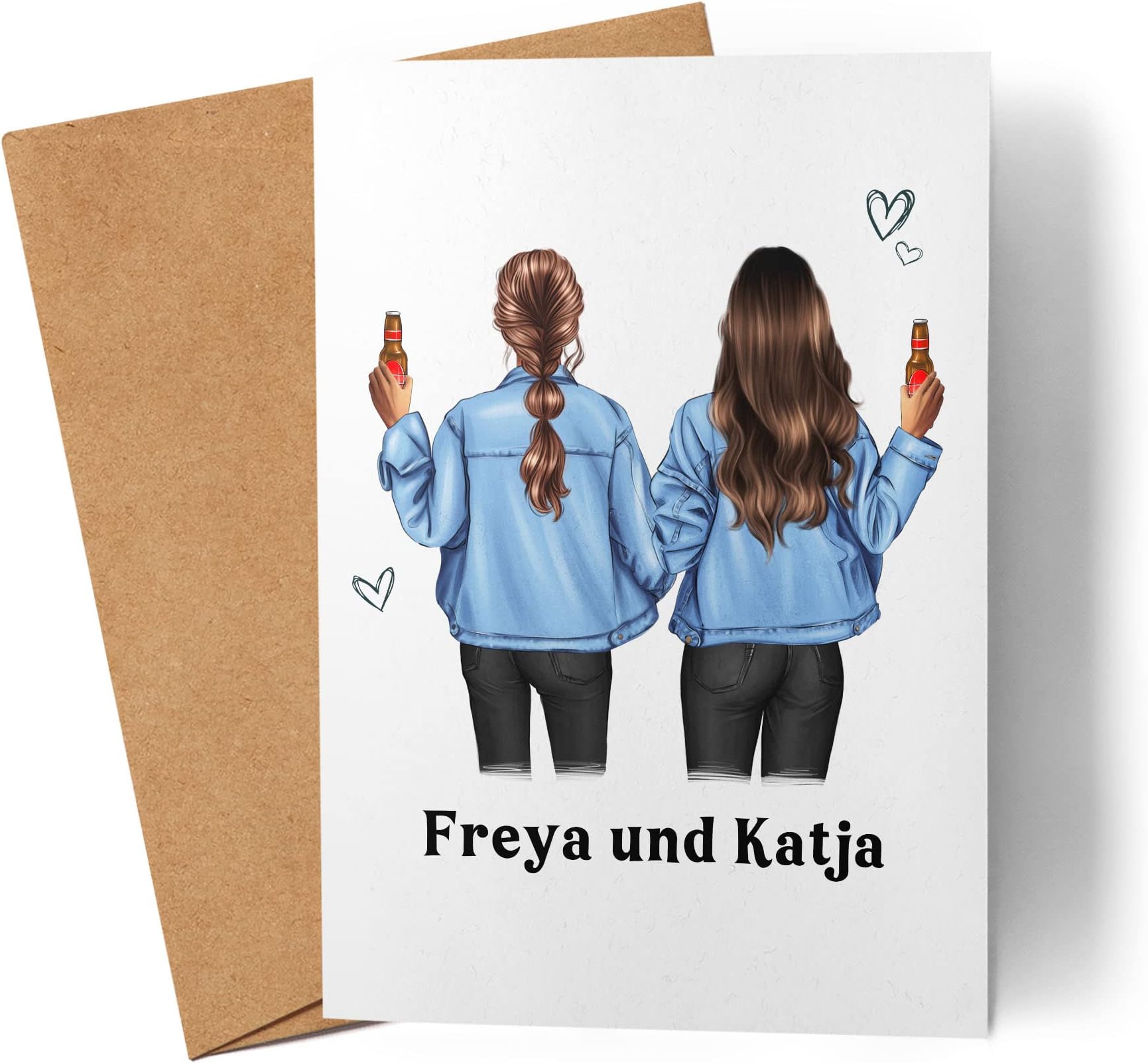 Kiddle-Design Karte Geburtstag Frau Mädchen Geburtstagskarte Frau ...