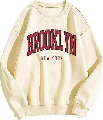 New York - Sudaderas de Los Ángeles para mujer, suéter de Brooklyn ...