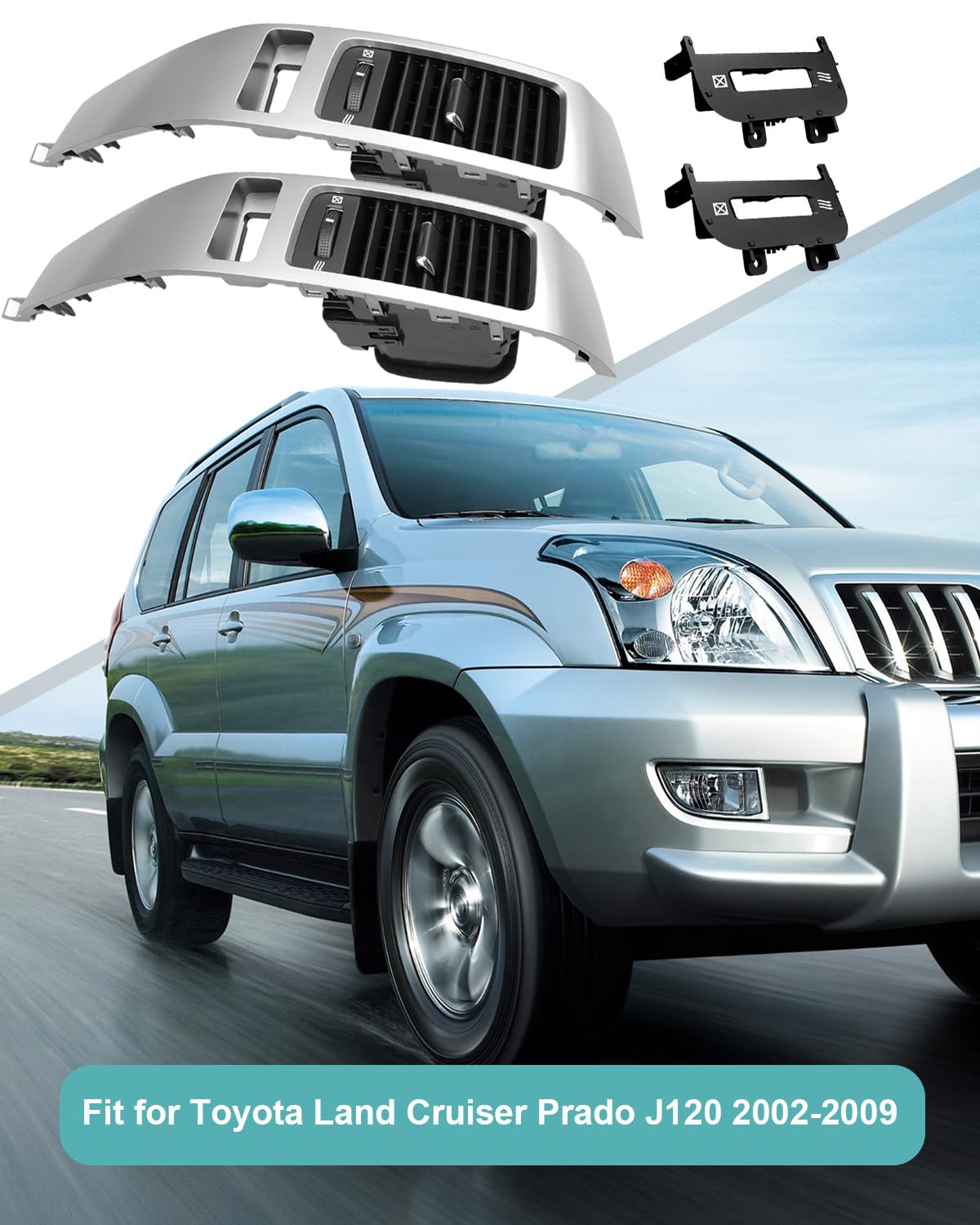 Snapklik.com : Center Dash A/C Outlet Replace 55474-60040 55475-60040 ...