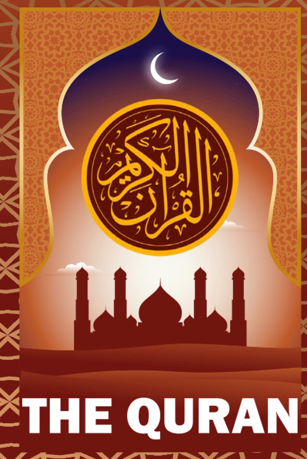 Buy The Noble Quran Translated in English: The Holy Quran red Cover ...