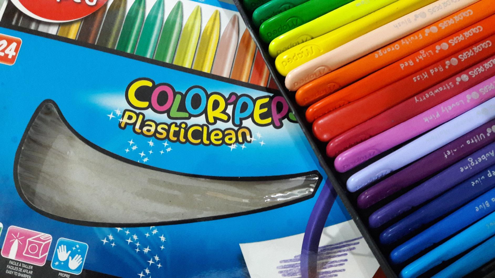 Maped Plastic Crayons Set - Pack of 24 : Amazon.in: Home & Kitchen