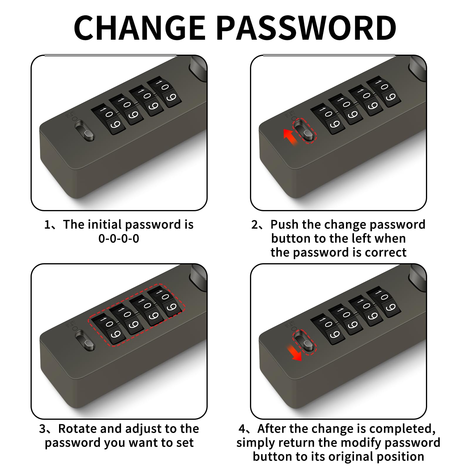 Snapklik.com : Gate Locks For Outdoor Fence Gate Lock Locker Lock Bike ...