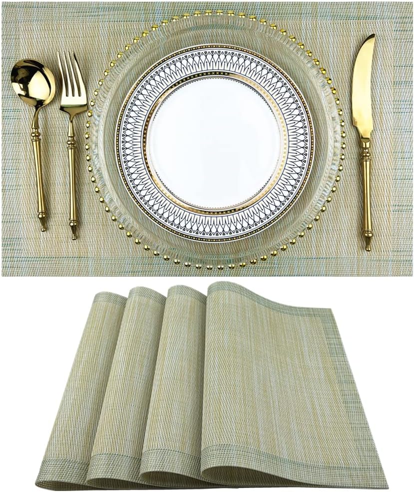 Amazon.com: WAZAIGUR Mixed Texture Design Tight Vinyl Woven Easy to ...