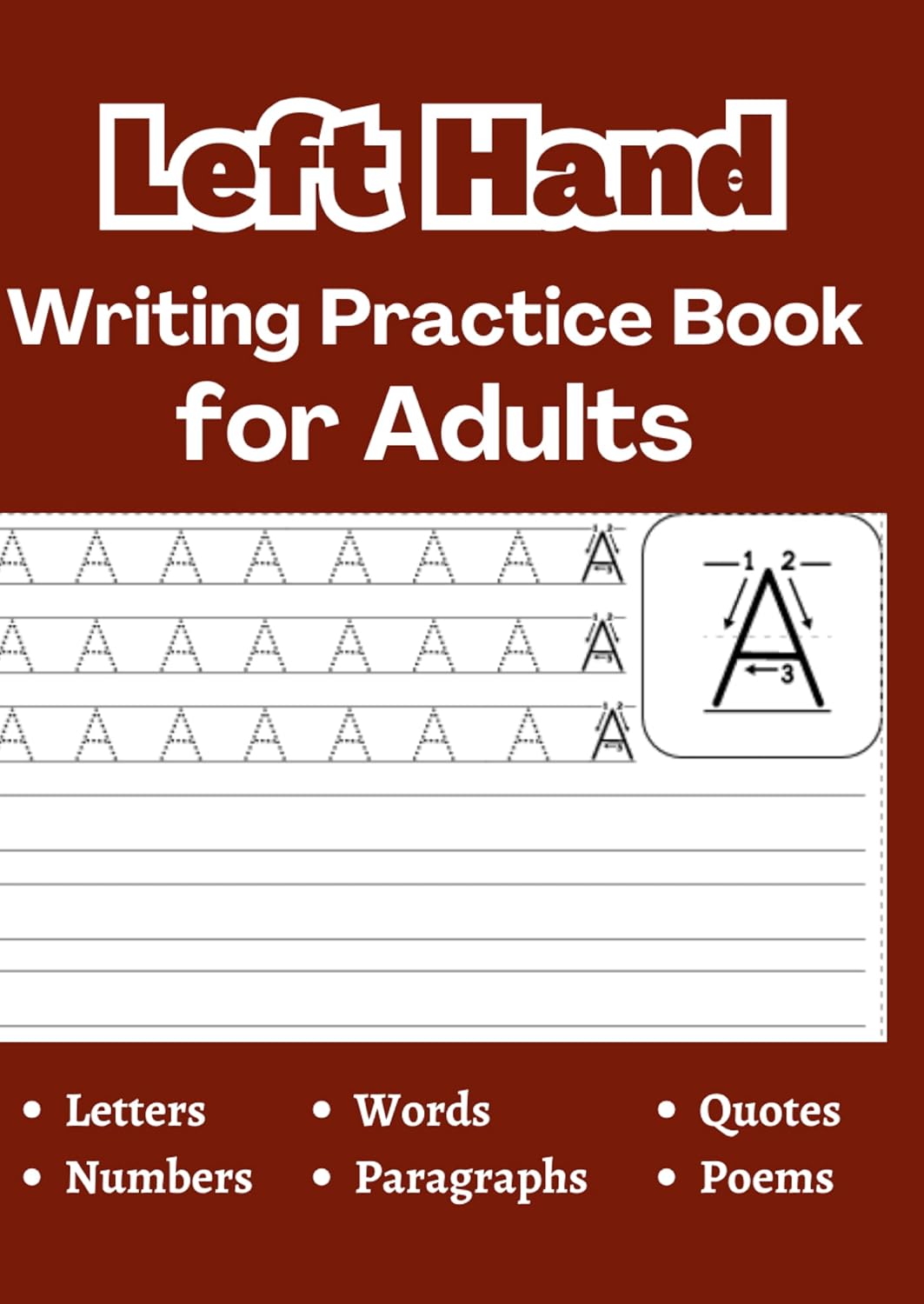 Amazon.co.jp: Left Hand Writing Practice Book for Adults (Kindle Scribe ...