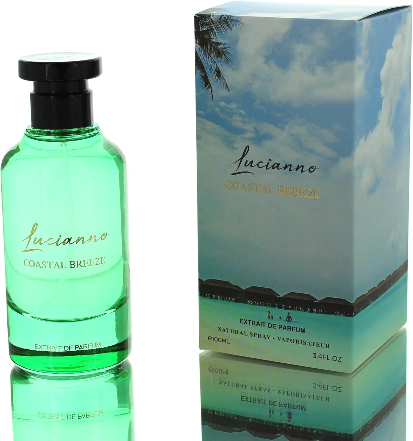 Lucianno Coastal Breeze Extrait De Parfum for Unisex 100ml | Long ...