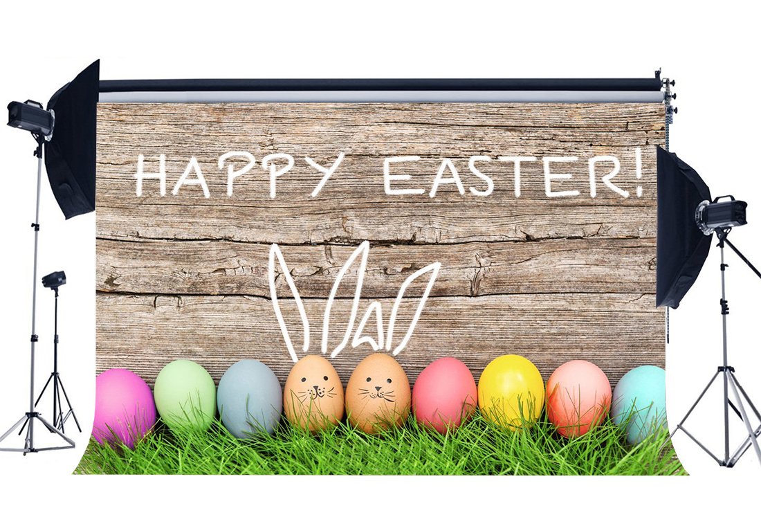 Christian Easter Egg Hunt Background