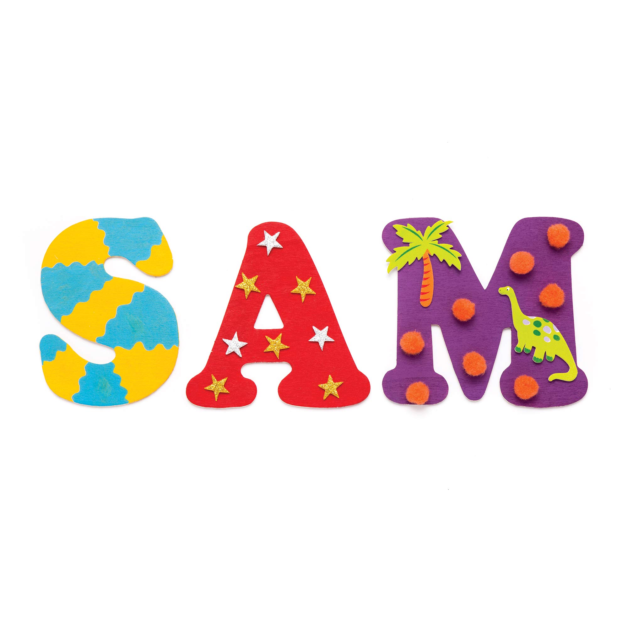The Name Sam In Bubble Letters