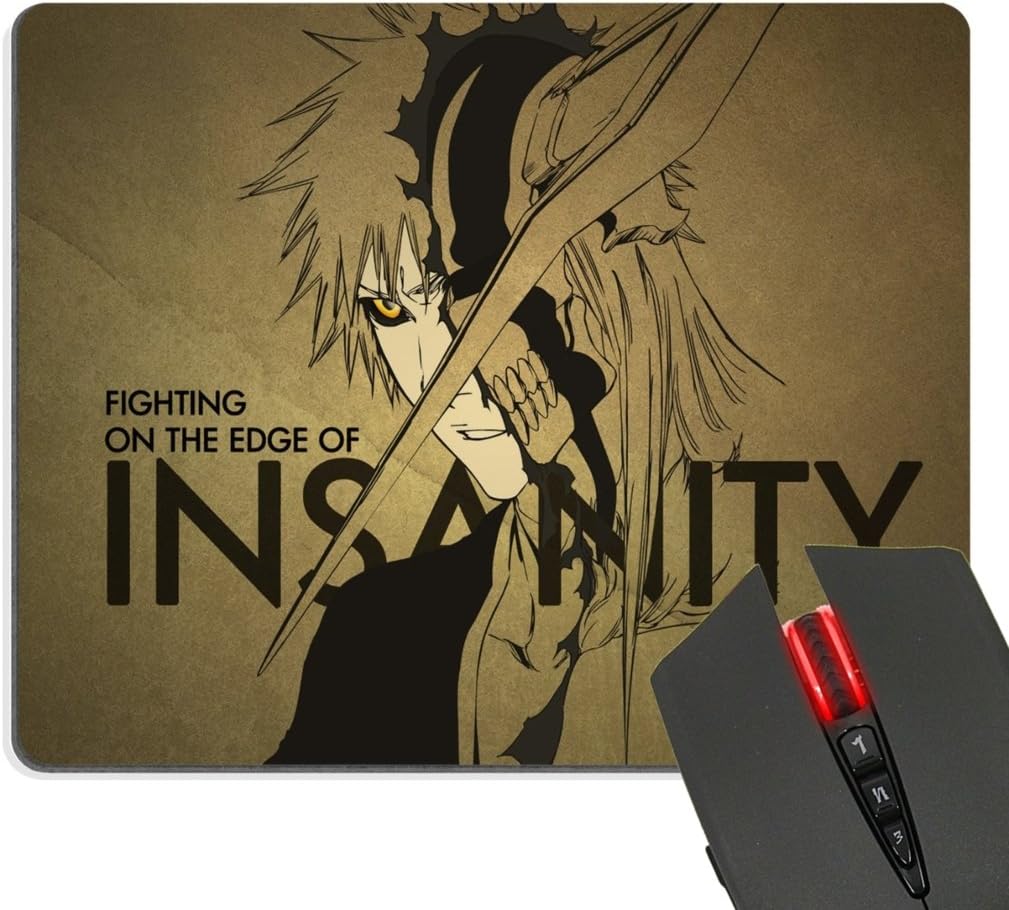 Amazon.com: Bleach Kurosaki Ichigo Red Custom Design Cool Gaming ...