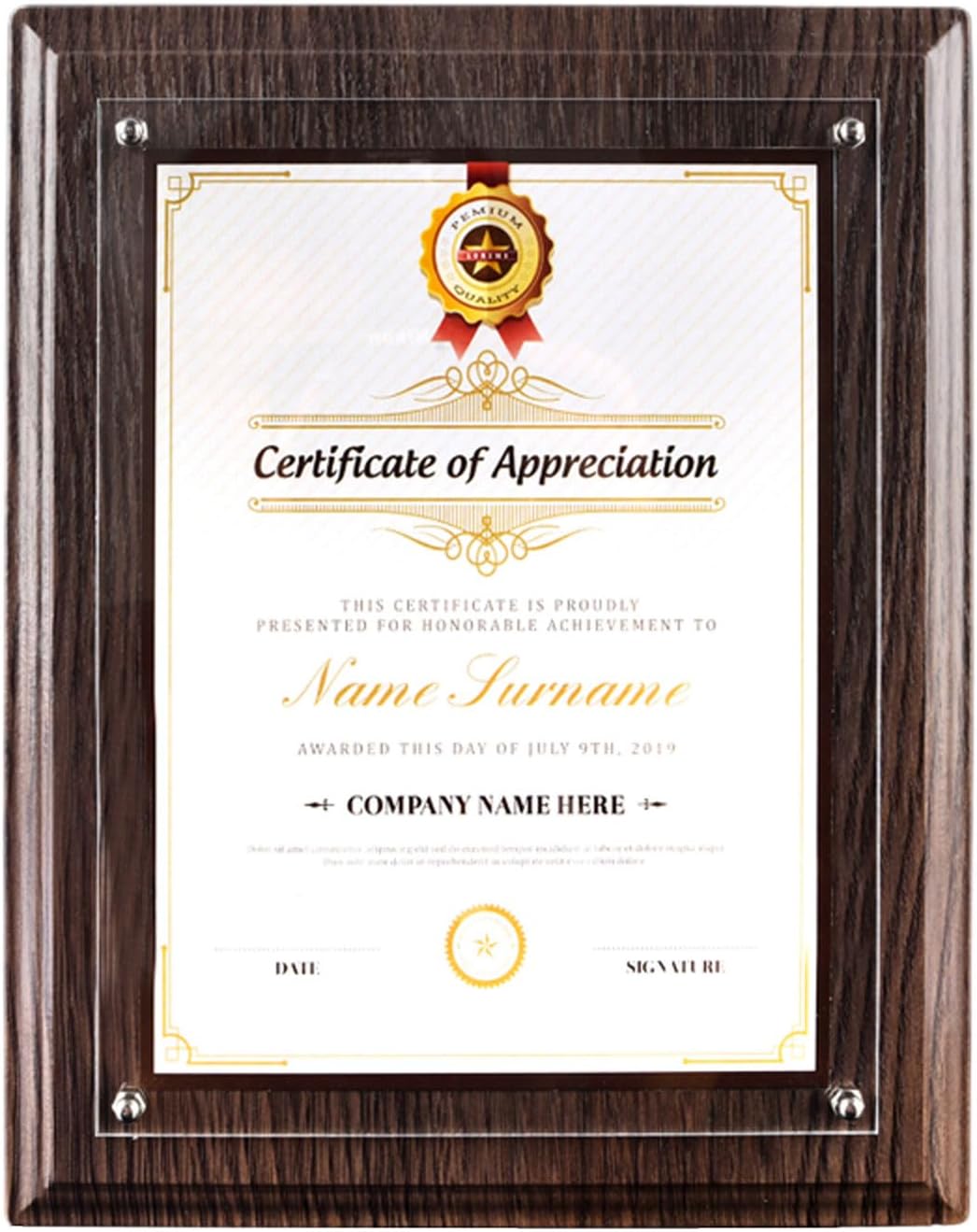 Amazon.com - AttreX Certificate Frame,Certificate Frames,Diploma Frames ...