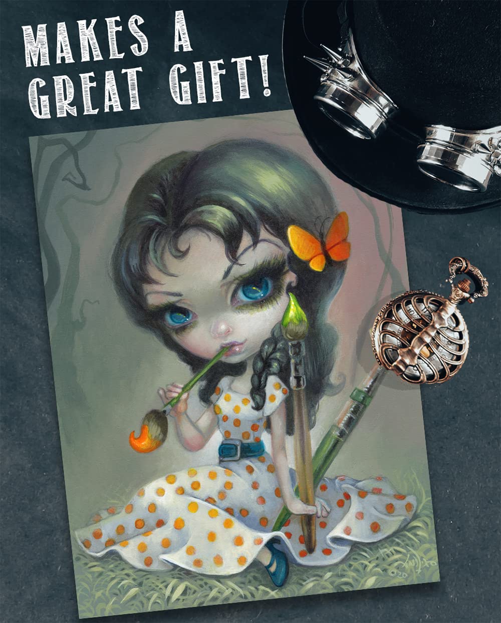 Strangeling Painting Pixie Colorful Spiritual Magical Surreal ...