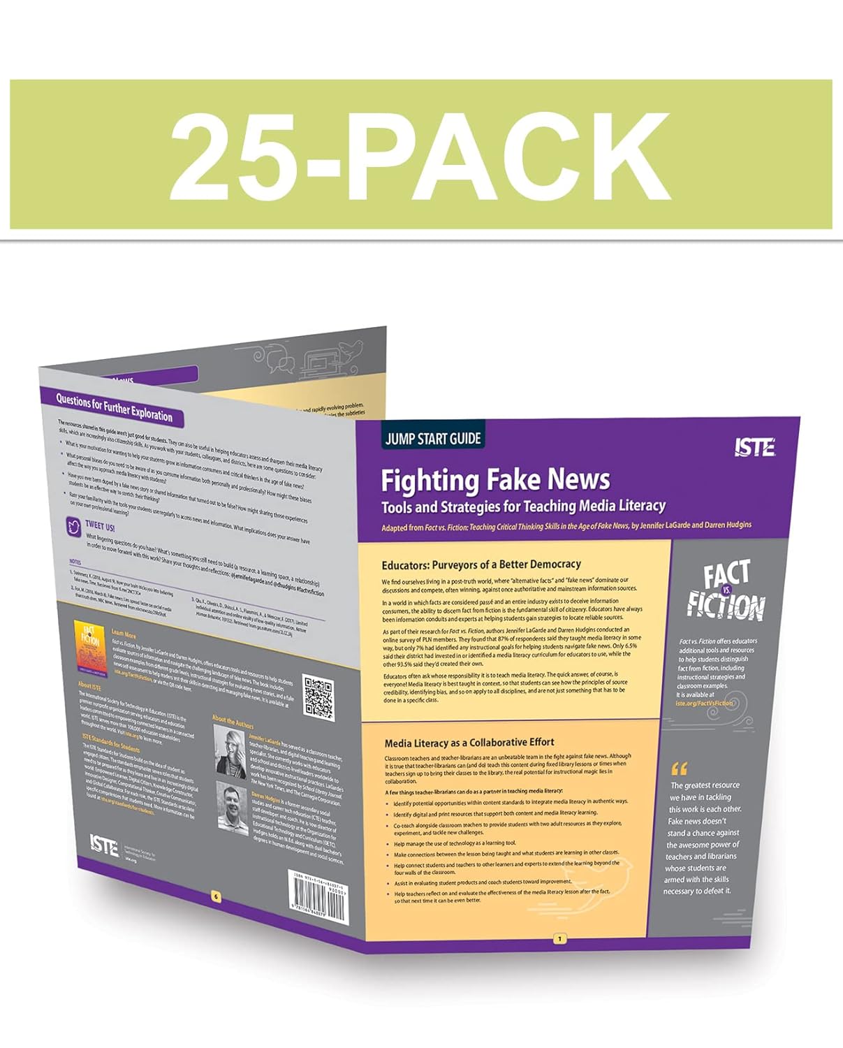 Fighting Fake News (25-Pack): Tools and Strategies for Teaching Media ...