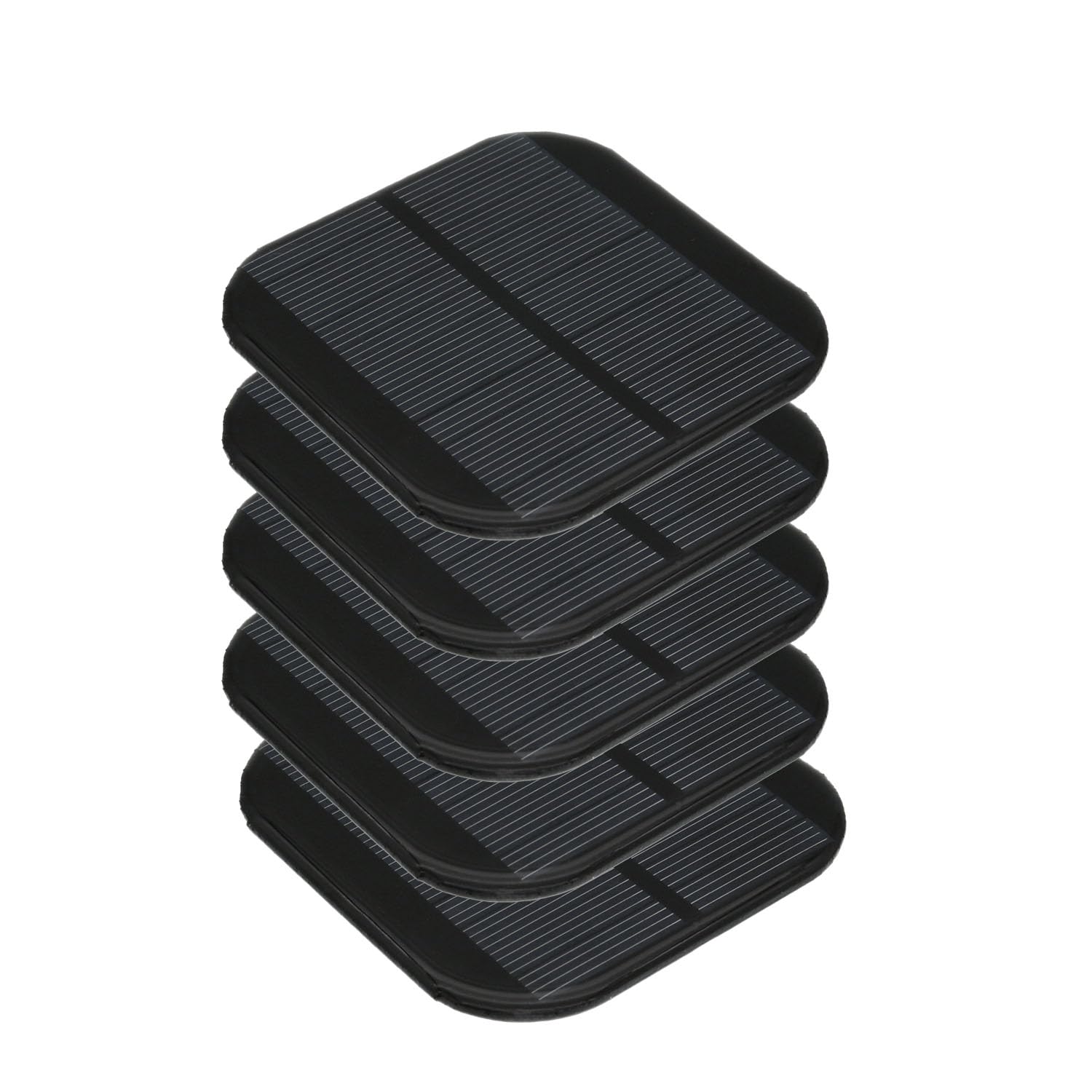 Amazon.com : 5Pcs Mini Solar Panels for Solar Power, 5.5V 130mA Mini ...
