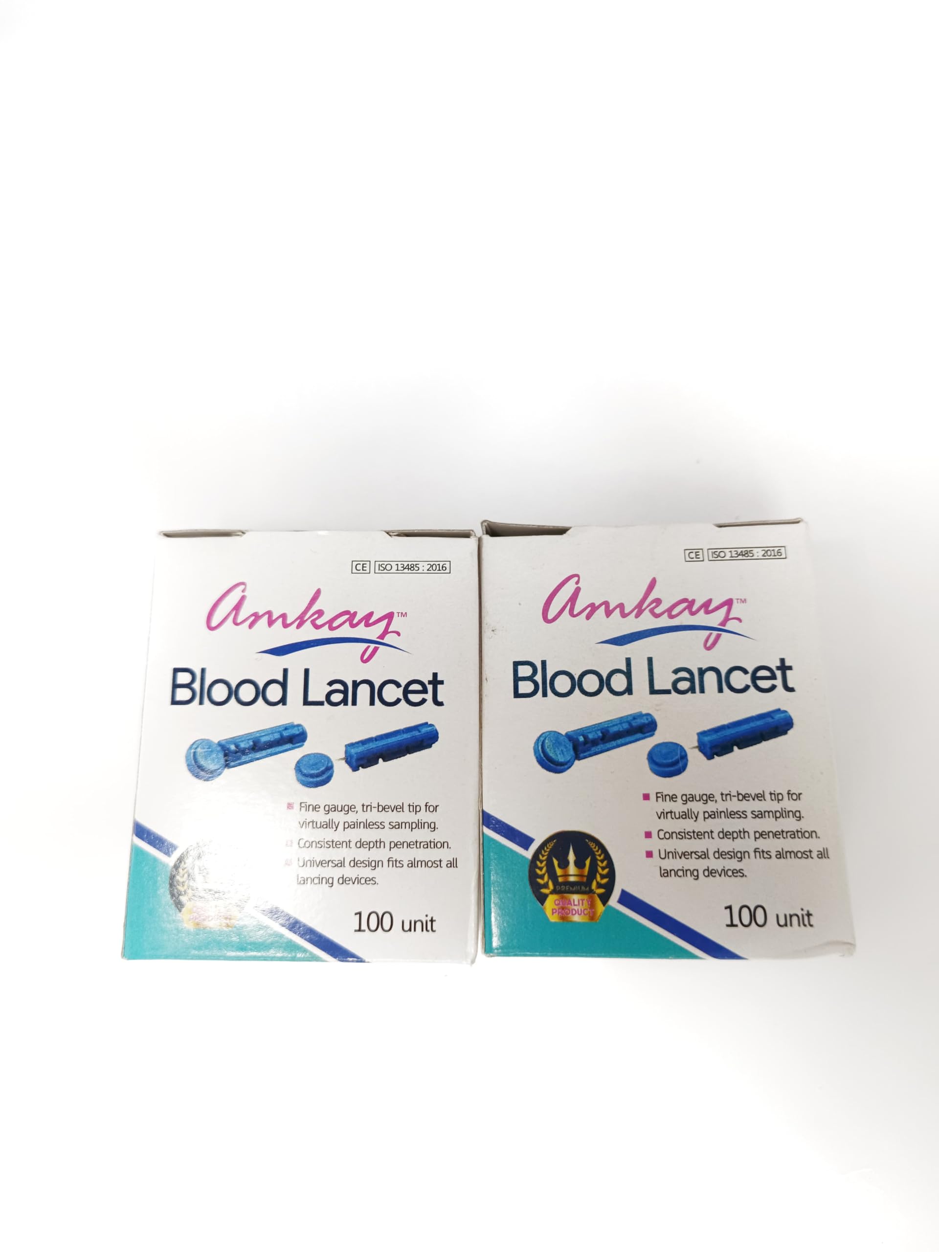 Amkay Product's Round Blood Lancet 100 Pieces : Amazon.in: Health ...