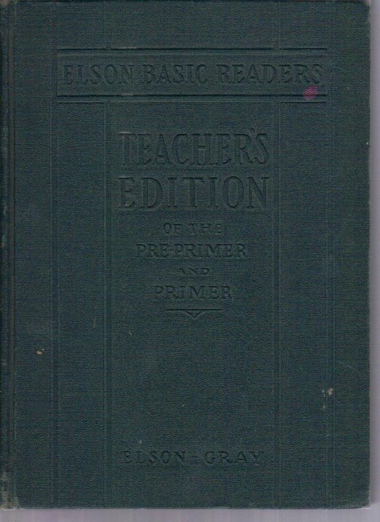 TEACHER'S GUIDEBOOK FOR THE ELSON BASIC READERS PRE-PRIMER AND PRIMER ...