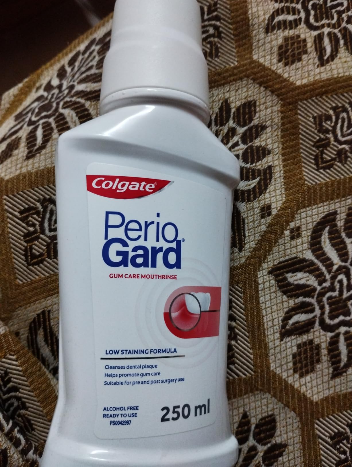 Buy Colgate PerioGard Gum Care Mouthwash Liquid | Low Staining Formula ...