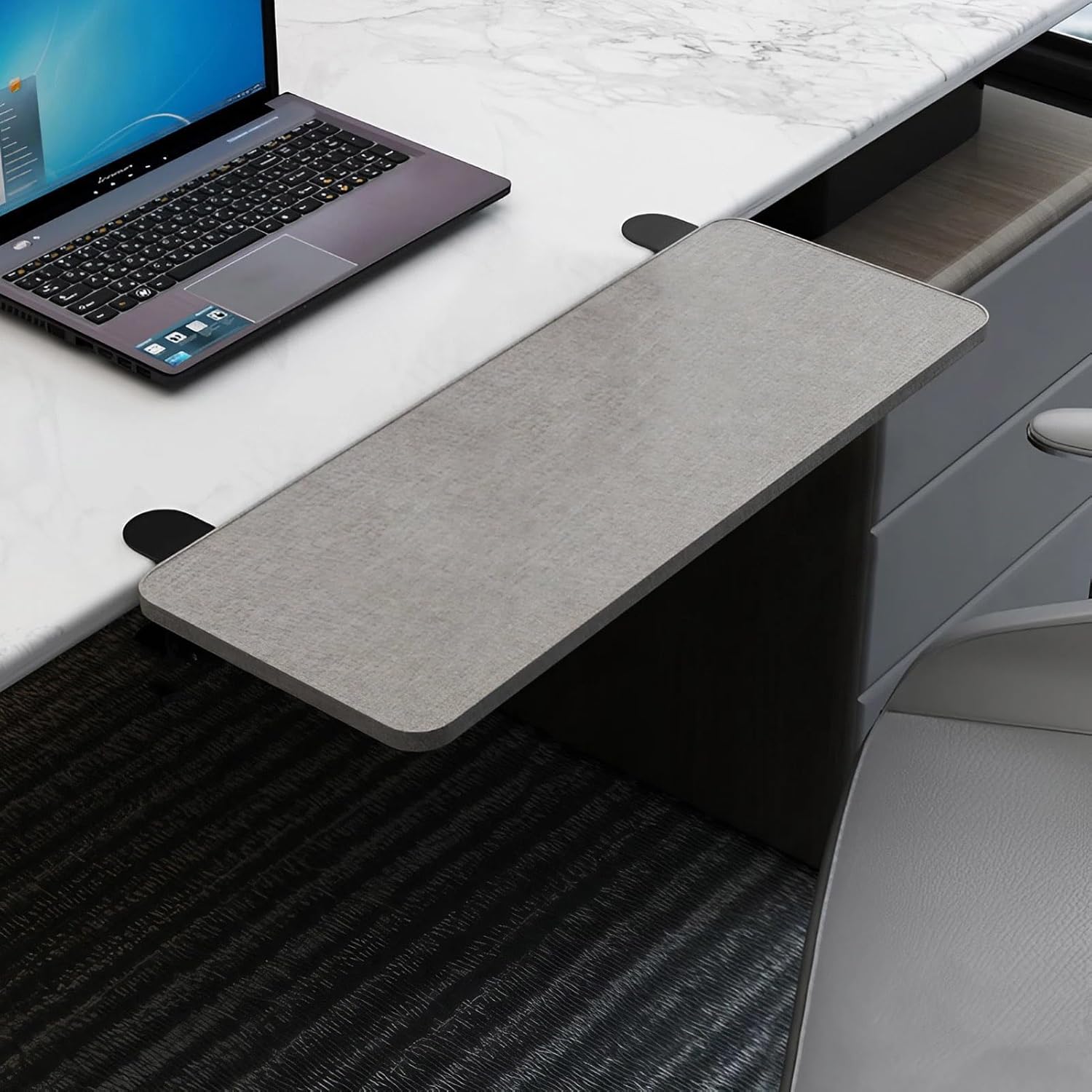 Amazon.com: SOYDAN Ergonomics Desk Extender Tray, 25.6"x9.8" Large Size ...