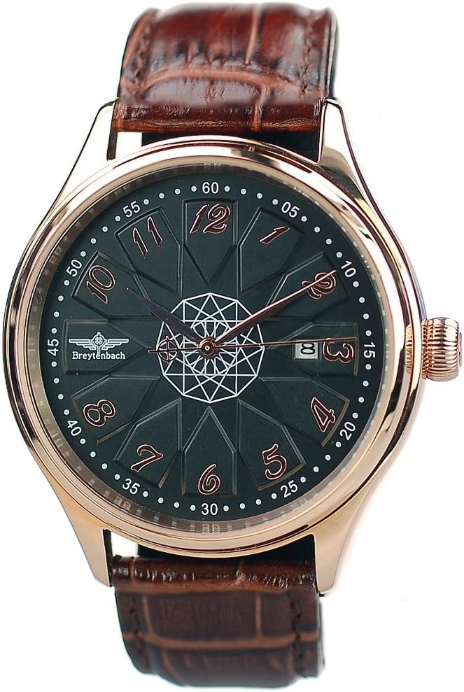 Amazon.com: Breytenbach Men's BB3310SS-RG Automatic Watch : Clothing ...