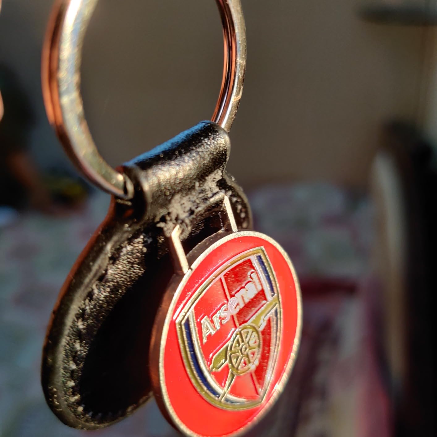 Arsenal F.C. Leather Keychain : Amazon.in: Fashion