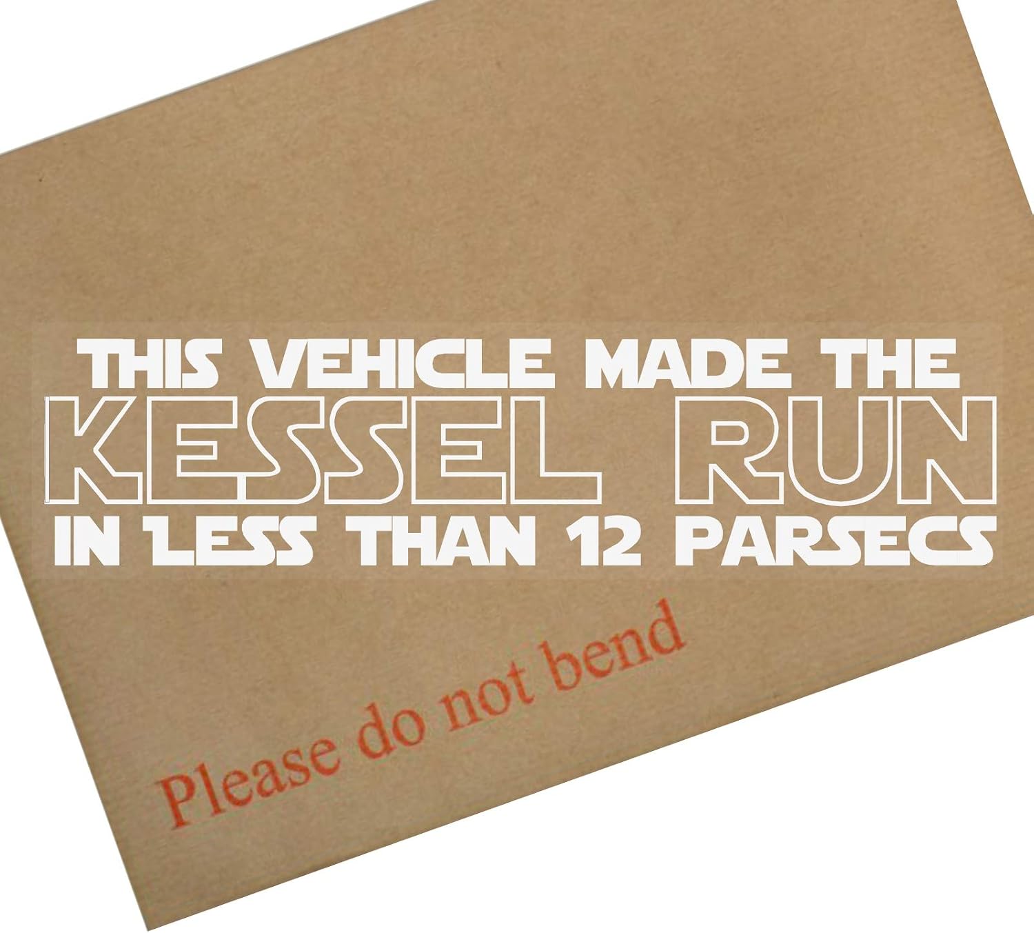 1 x Fahrzeug macht die Kessel Run 12 parsecs-window, Auto, Van ...
