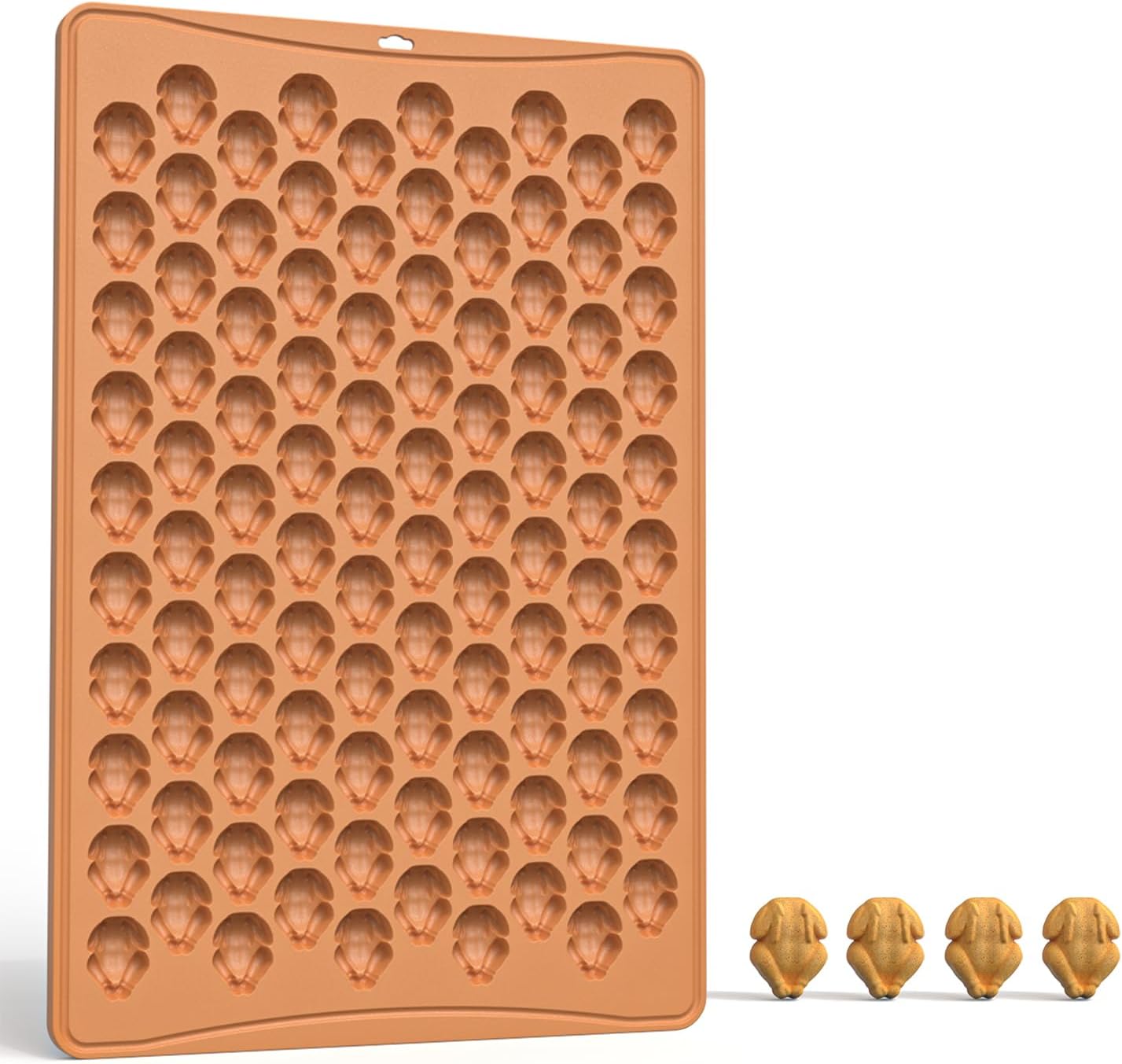 Amazon.com: THANKSGIVING TURKEYS Silicone Mold, turkeys animals ...