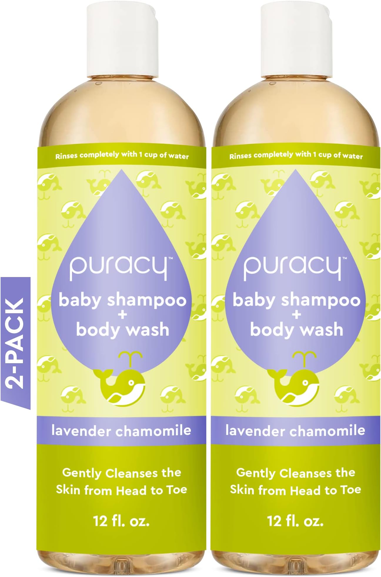 Amazon.com: Puracy Baby Shampoo & Body Wash for Children - Pure ...