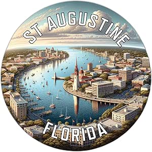 Amazon.com: St Augustine Florida Mementos Souvenir Vinyl Decal Sticker ...