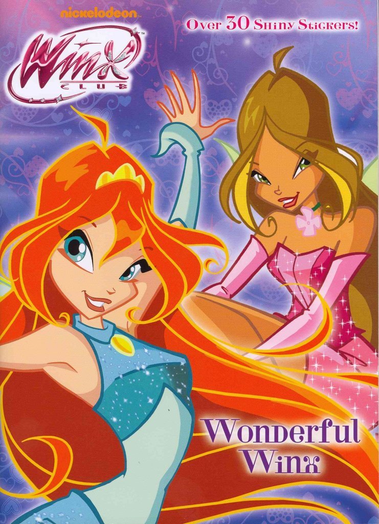 Buy Wonderful Winx (Winx Club) (Hologramatic Sticker Book) Book Online ...