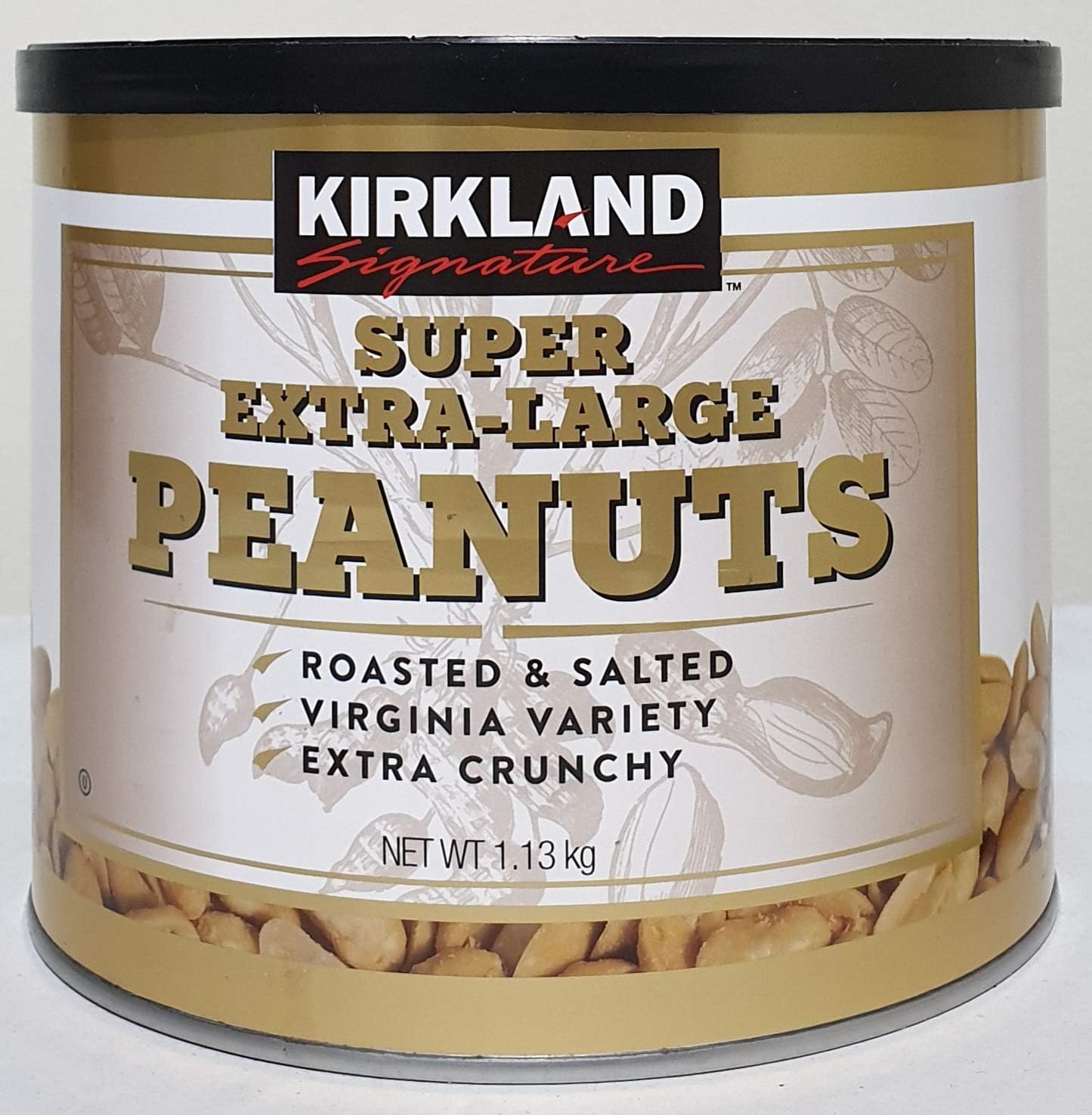 Kirkland Signature Super Extra Large Peanuts Roasted & Salted Virginia ...