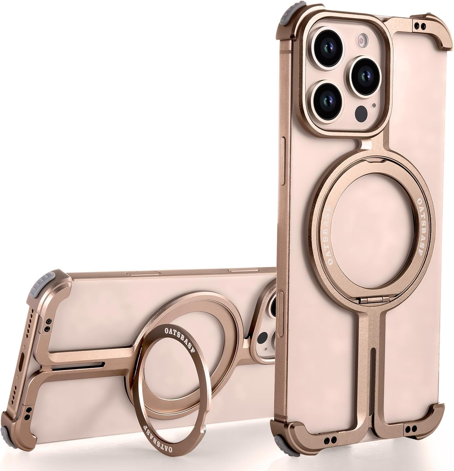 NALACAL Bumper Phone Case for iPhone 16 Pro Max 6.9" with Invisible ...